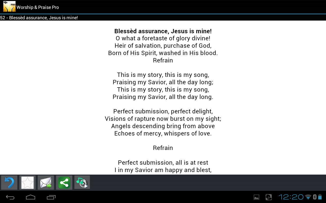 Worship and Praise Lyrics Pro - App on Amazon Appstore