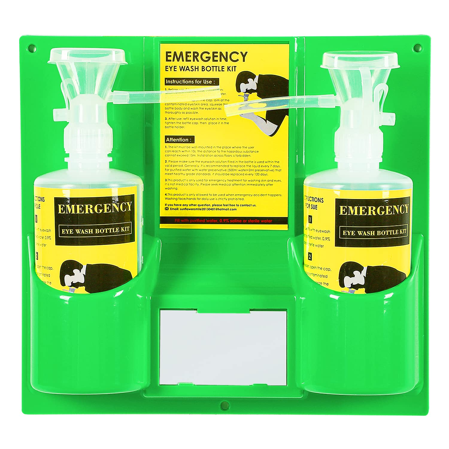 Buy CGOLDENWALL Portable Eye Wash Station Wall Mounted Eyewash Station