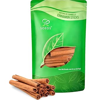 Amazon.com : Soeos Cinnamon Sticks, 8 oz (227g), Cassia Cinnamon Sticks ...