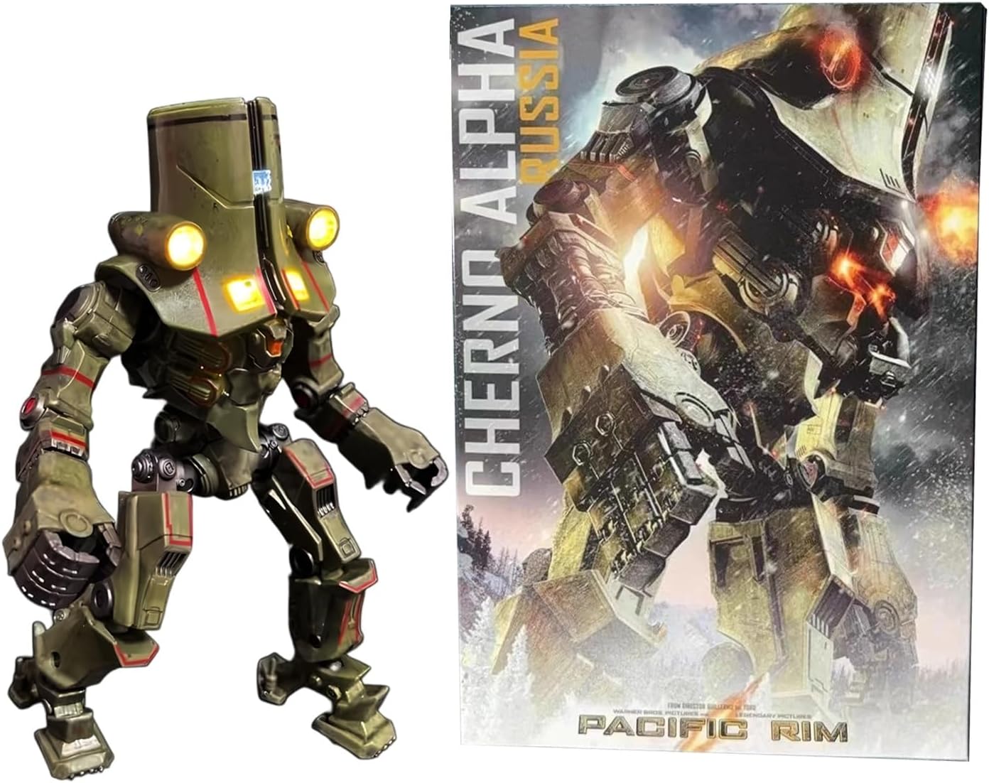 Amazon.com: Pipigirl Pacific Rim Mech Action Figure Kits, Boxed Unique ...