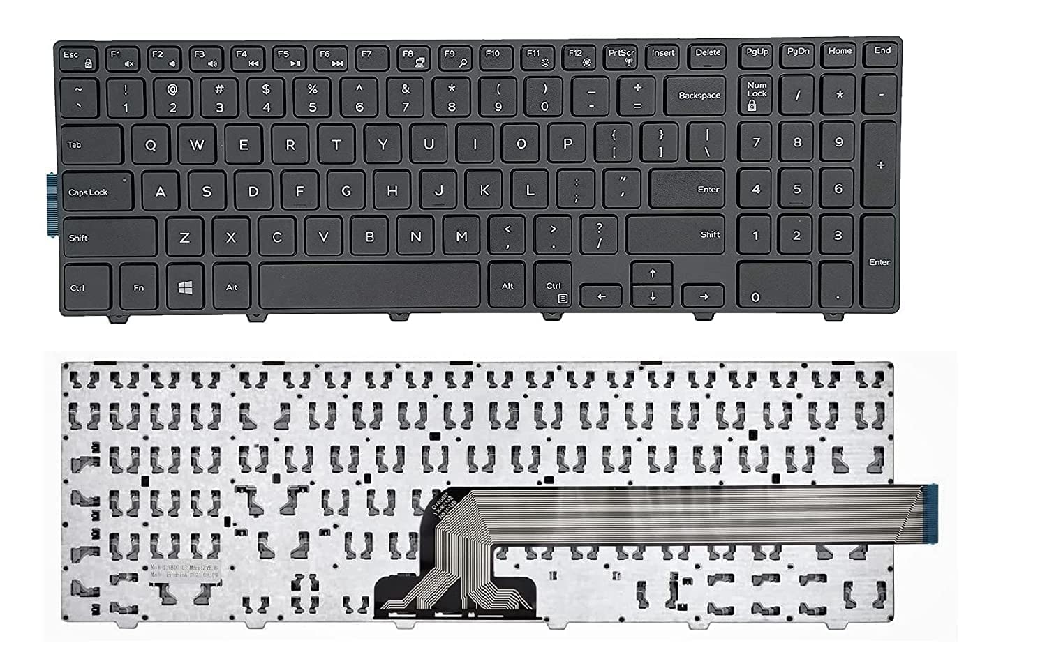 Digital Device Laptop Keyboard Compatible for Dell Vostro 3561 3572 ...
