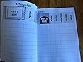 Pretend School Register and Teacher Record Book: Kids Imaginative Play ...