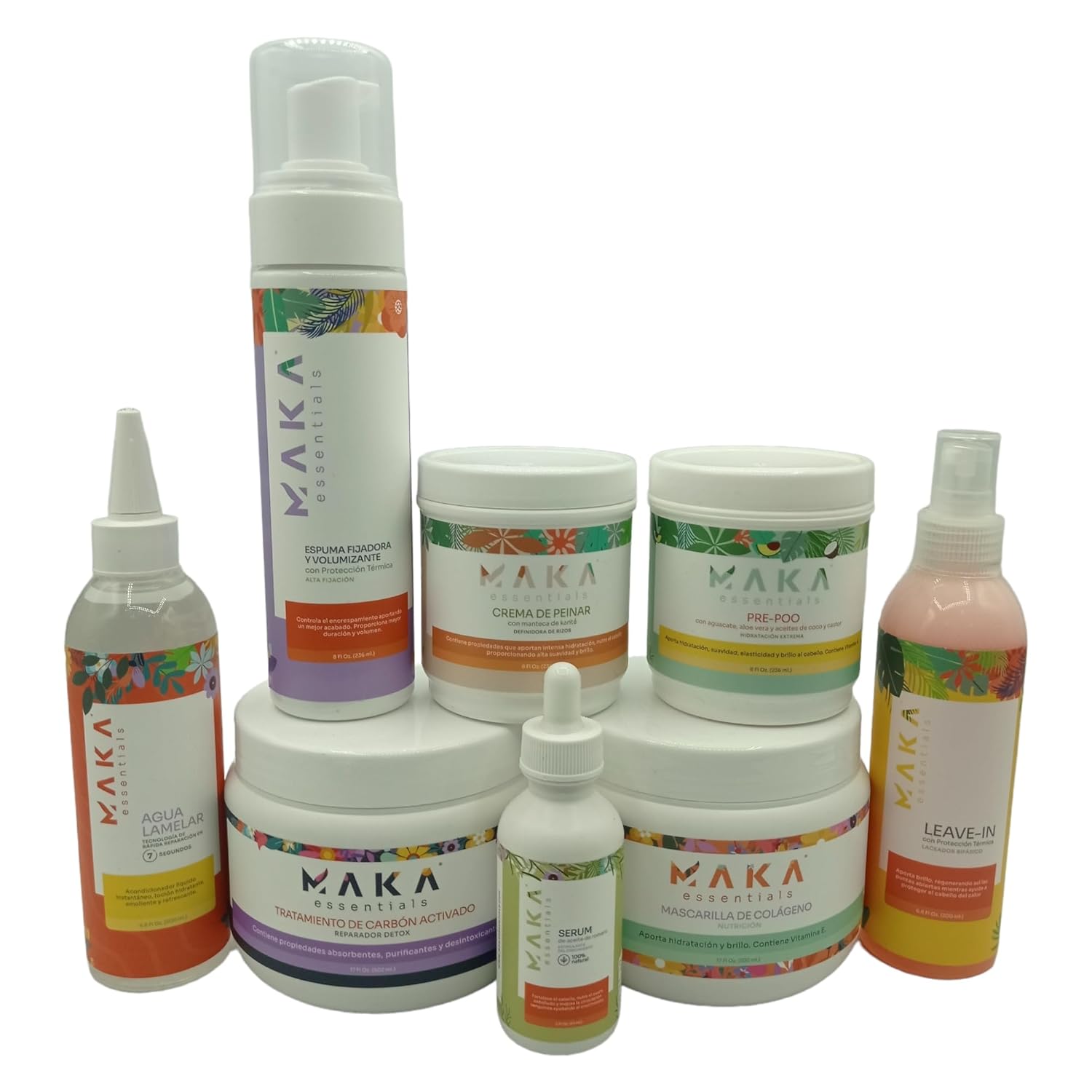 Amazon.com : Maka Essentials - Essential 8 Step Kit - Lamellar Water ...