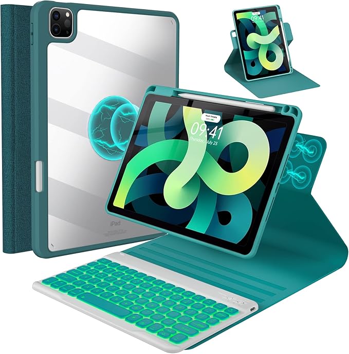 Amazon.com: iPad Pro 11 Keyboard Case 1st/2nd/3rd/4th,Air 5th 4th ...