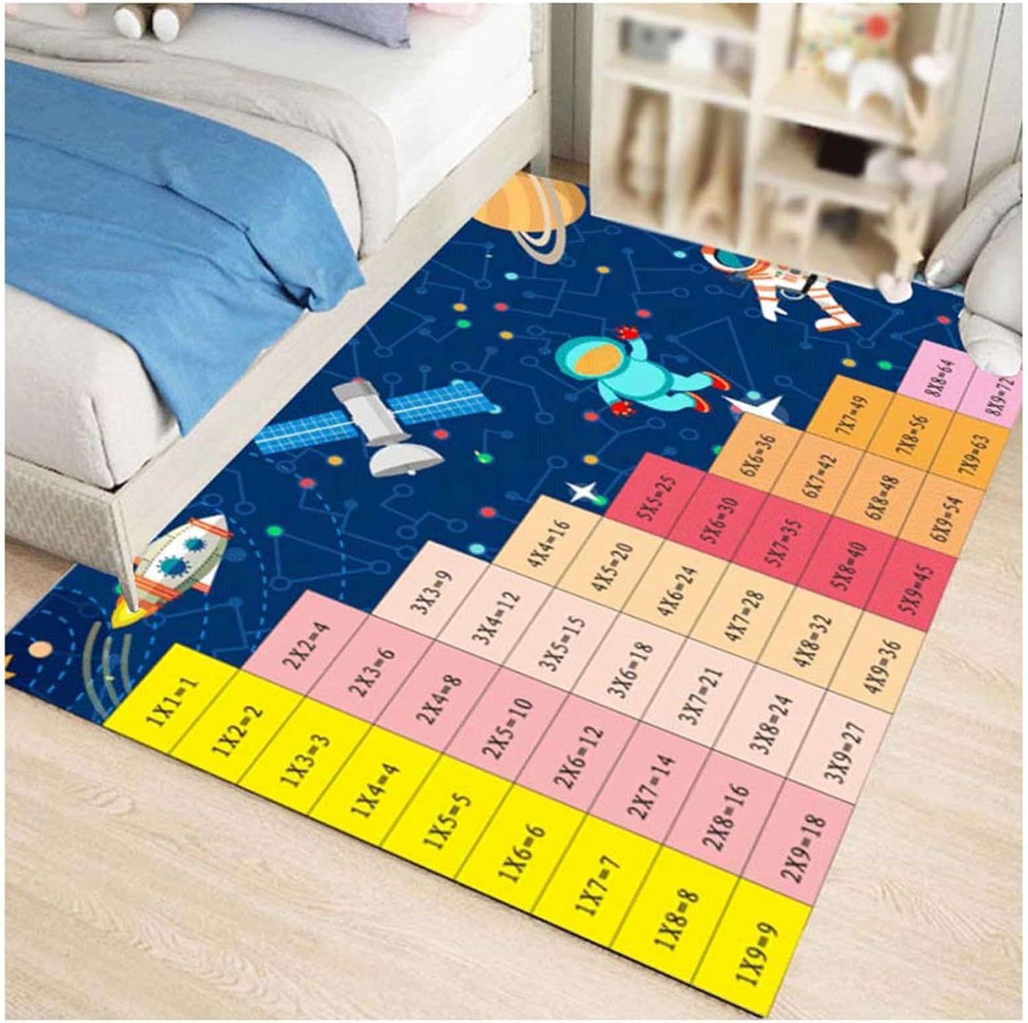 Amazon.com: Play Mat Hopscotch Numbers ABC Alphabets Printed Rugs ...