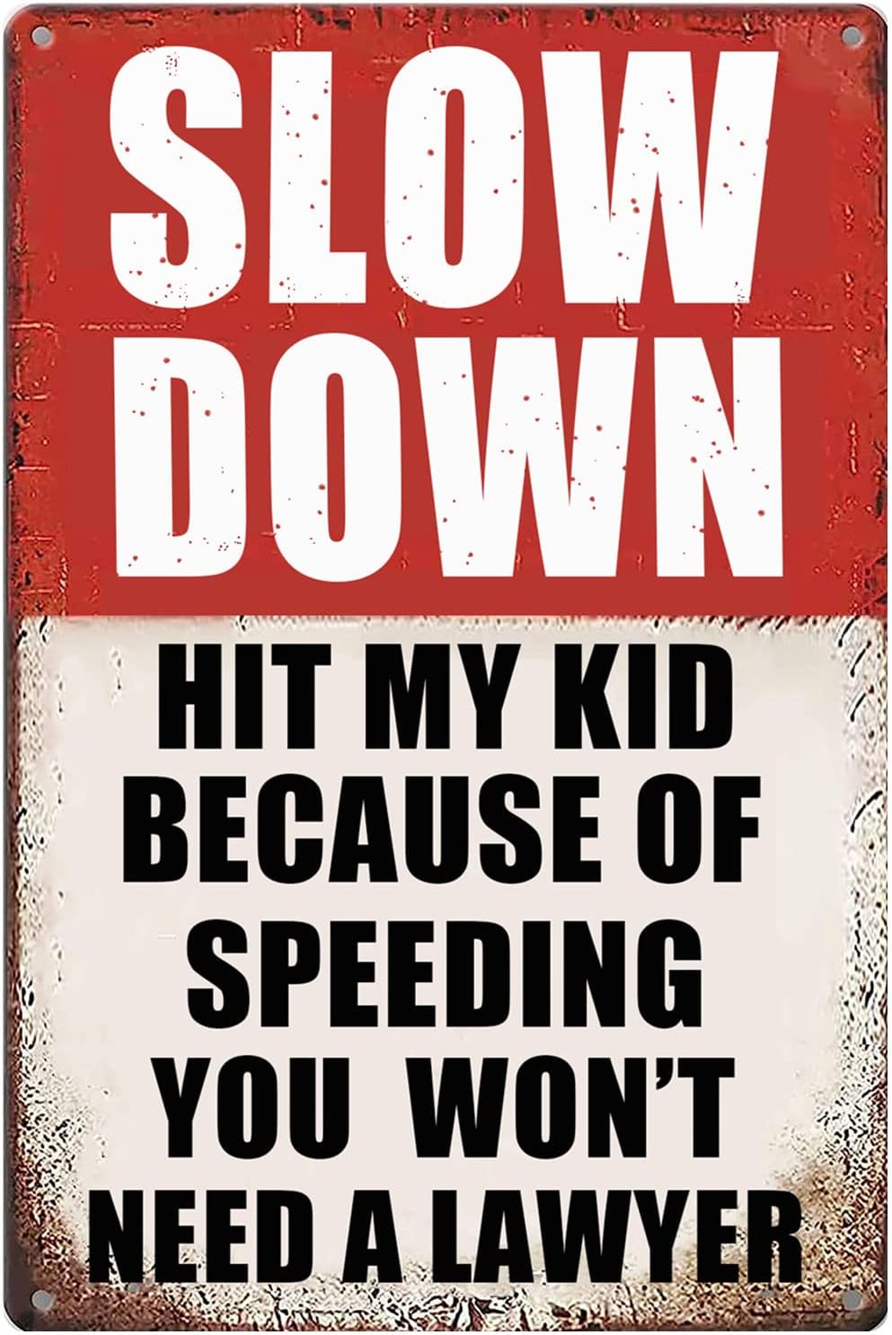 Amazon.com: Slow Down Signs Children At Play Safety Signs For Street ...