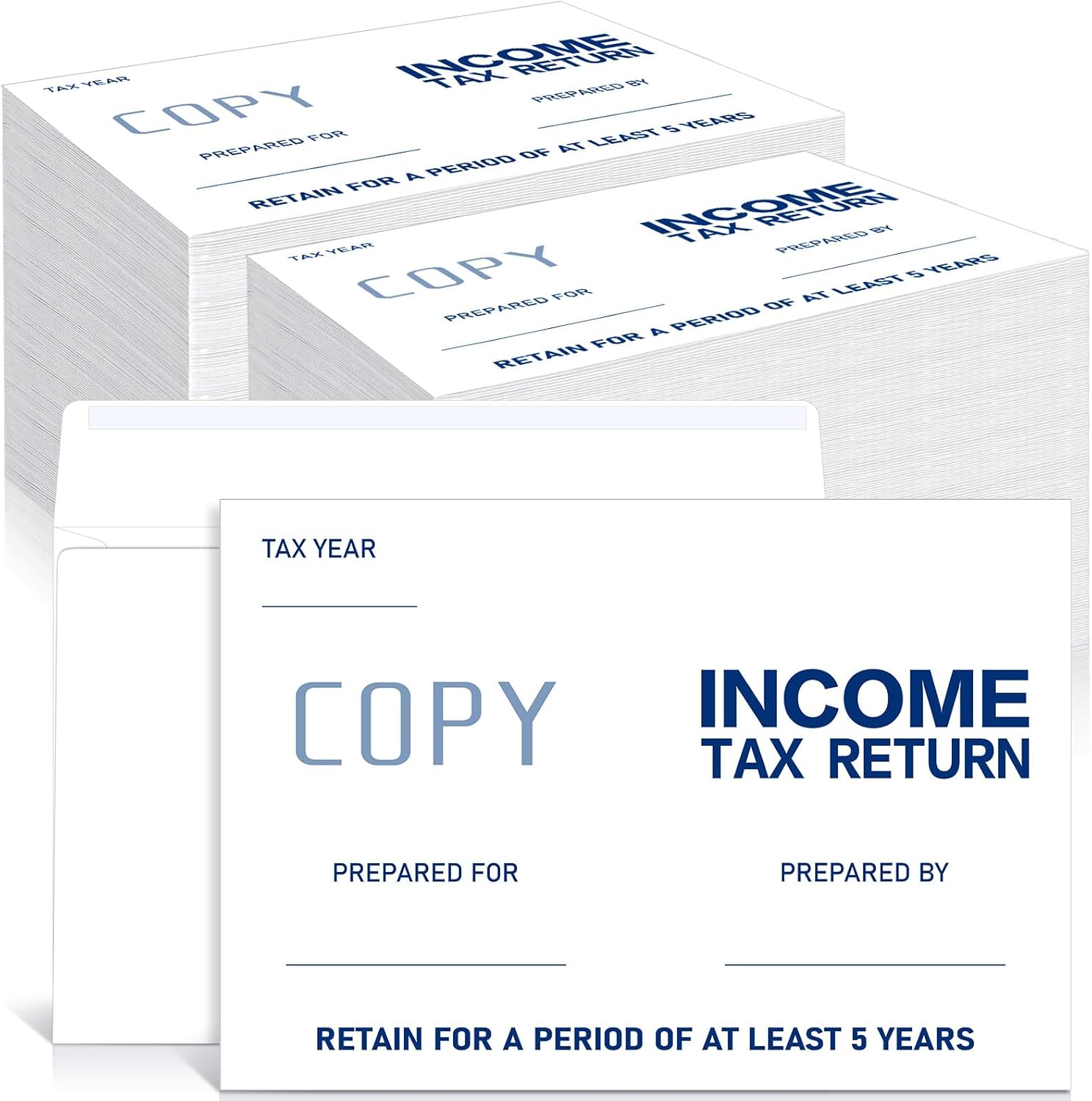 Amazon.com : Sayglossy 100 Pcs 9 x 12 Inch Income Tax Return Envelopes ...