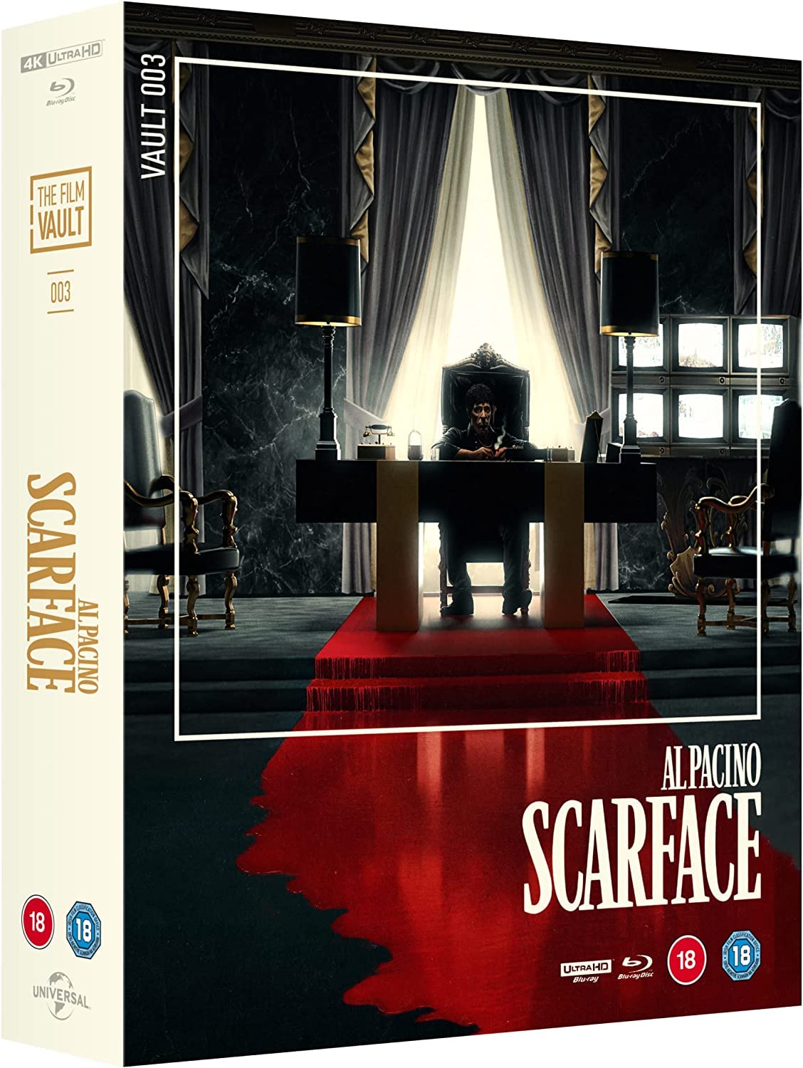 Amazon.com: Scarface - The Film Vault Range [4K UHD + Blu-ray] : Al ...