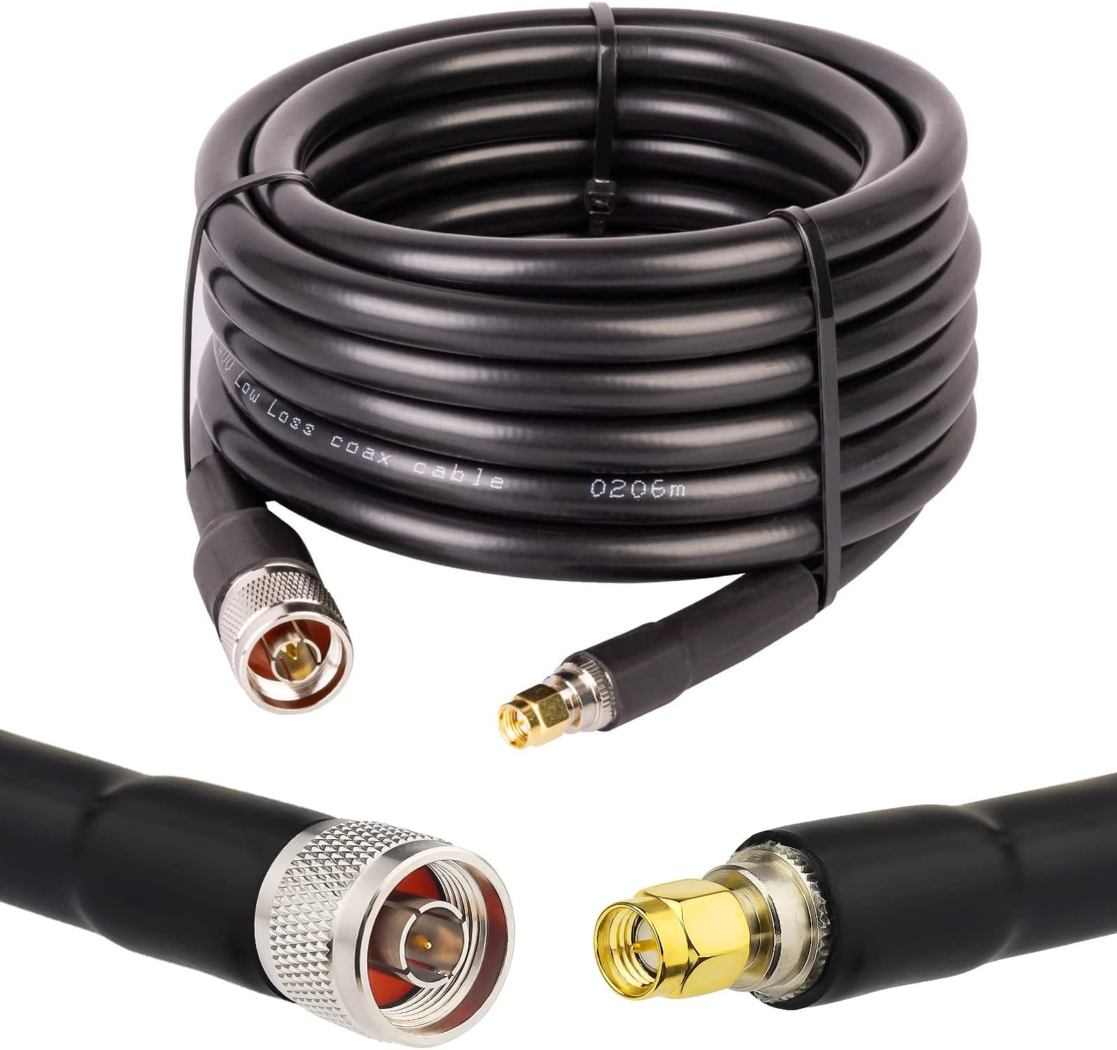 Amazon.com: Wilson Electronics 10-Foot WILSON400 Ultra Low Loss Coax ...