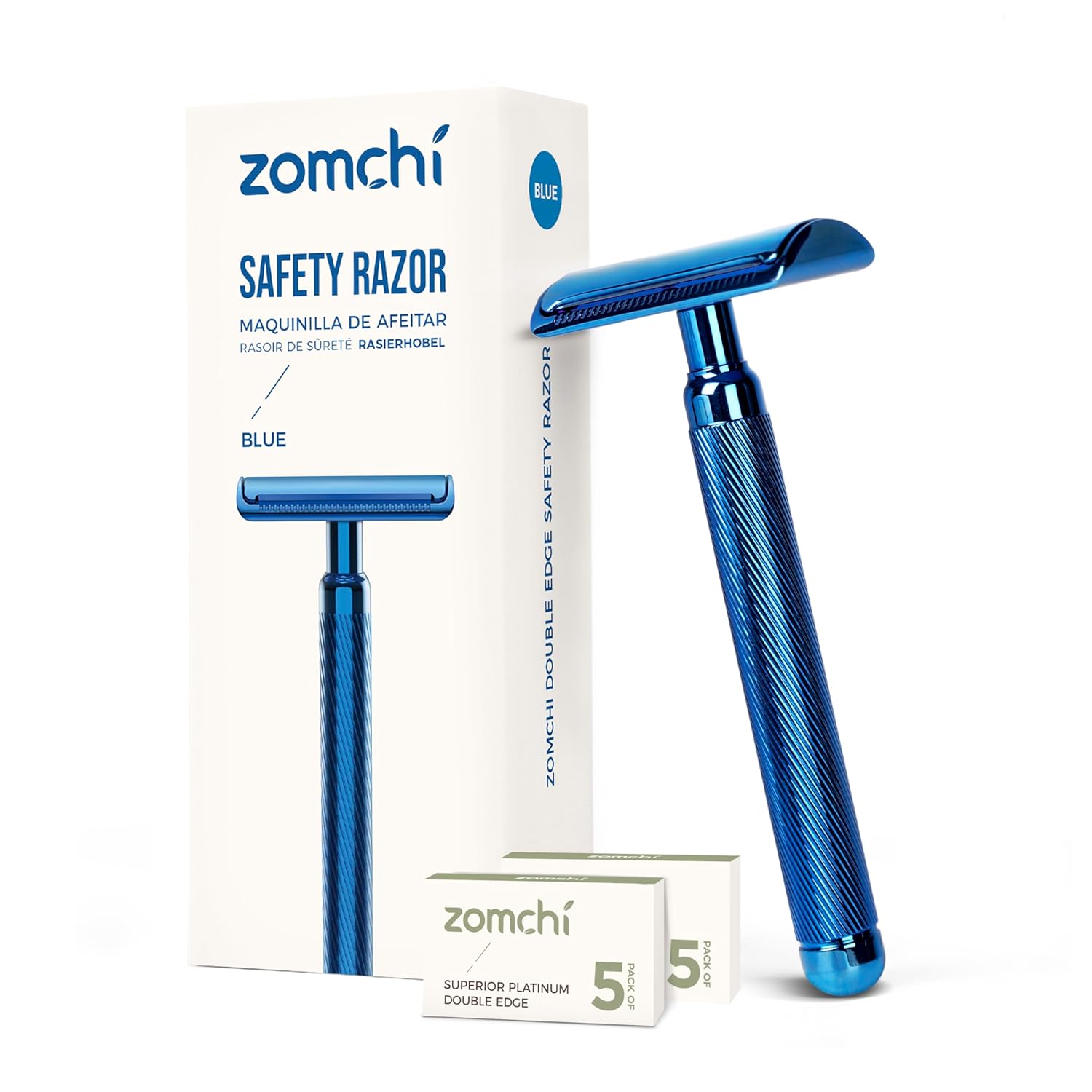 Amazon.com: ZOMCHI Double Edge Safety Razor for Men & Women, [New ...