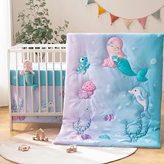 Best Girl Ocean Nursery Bedding Ideas for a Nautical Themed Bedroom ...