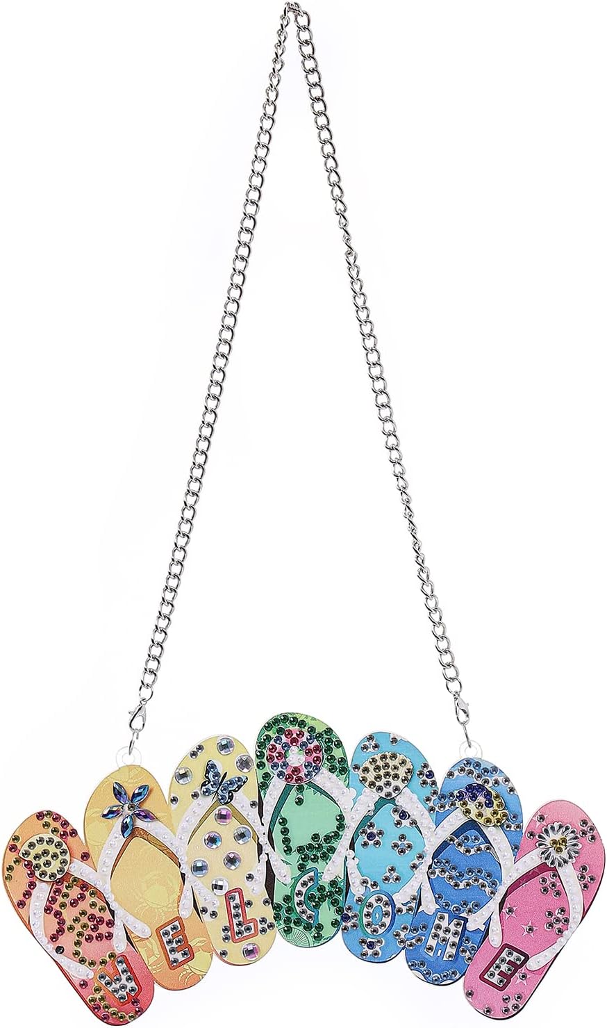 Amazon.com: LUSandy DIY 5D Welcome Slippers Diamond Painting Kits ...