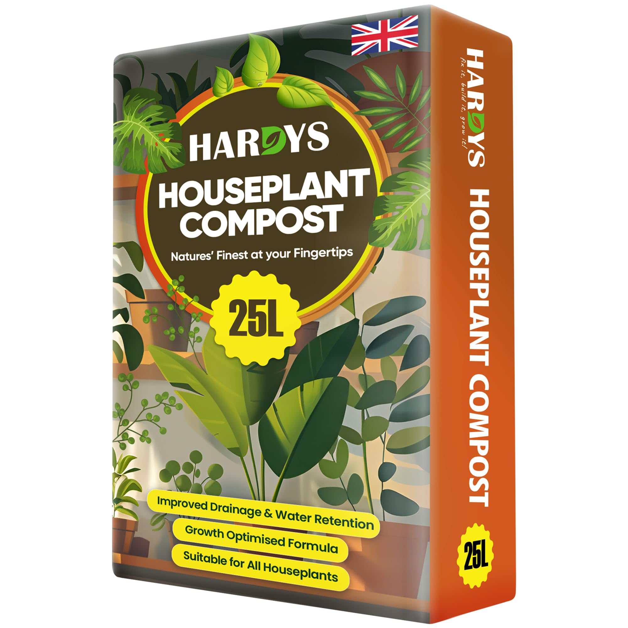 Hardys 25L Potting Compost - Packed with Minerals and Nutrients for ...