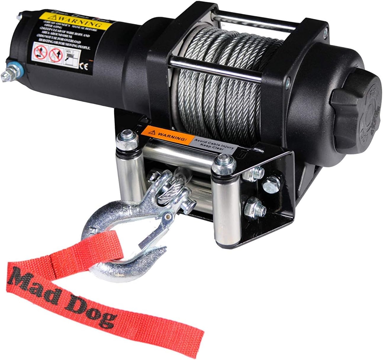 Amazon.com: Mad Dog 3500 LB Winch Mount Combo Arctic CAT Alterra 500 ...