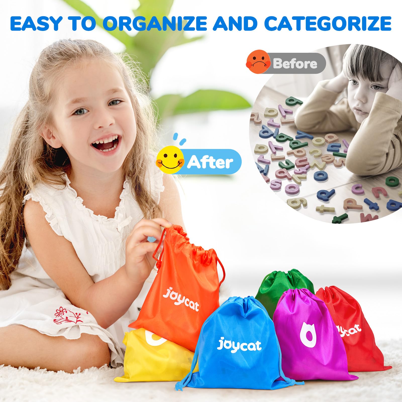 Snapklik.com : Alphabet Magnets, 156-Piece Set Of Lowercase Magnetic ...