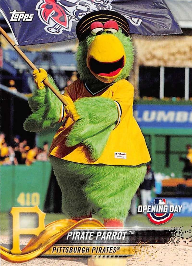 Pirates Mascot Official MLB Pittsburgh Pirates 14" Mascot Parrot Plush