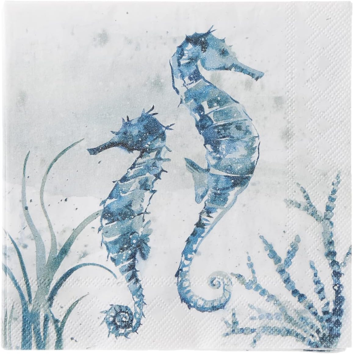 Amazon.com: AnyDesign 100Pcs Ocean Paper Napkins Disposable Starfish ...