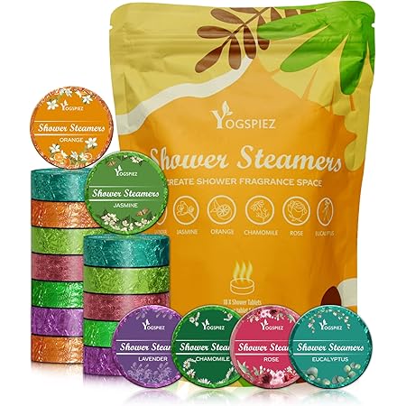 Amazon.com: Shower Steamers Aromatherapy - 18 Pack Shower Bombs for ...