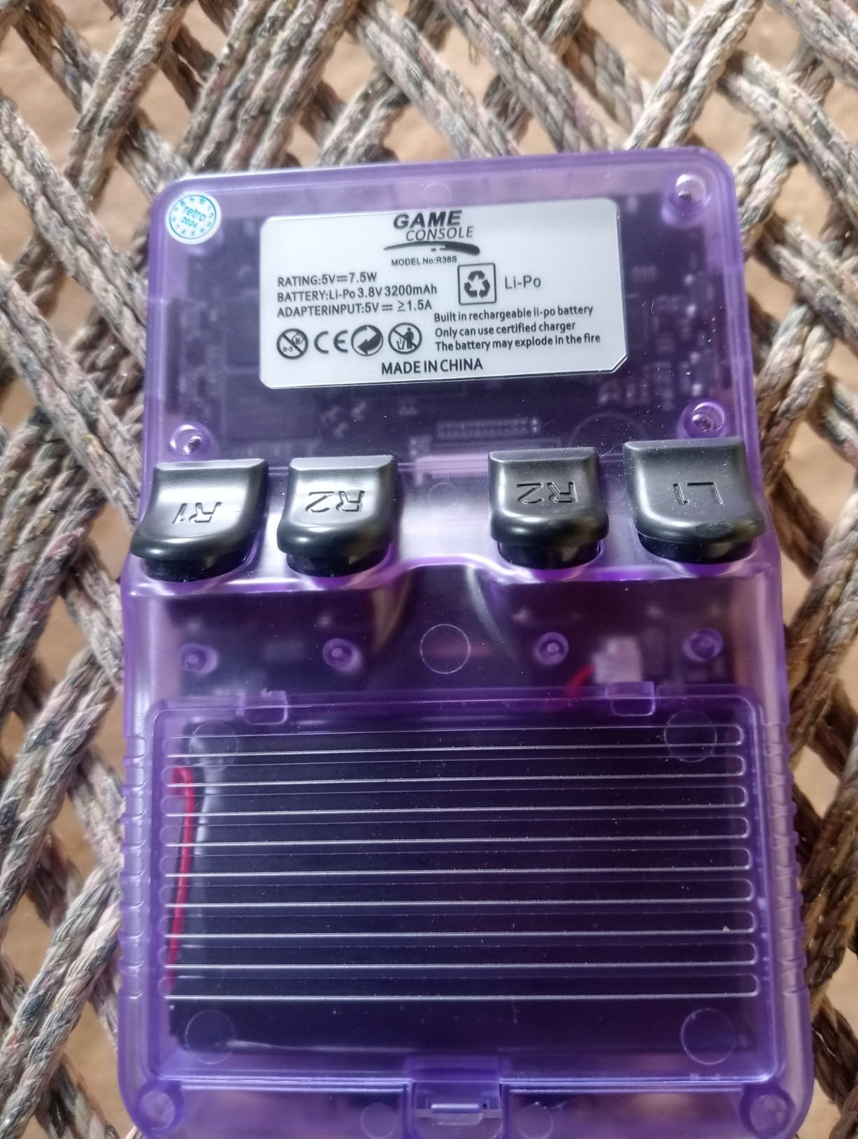 R36S Handheld Game Console 3.5 inch Retro Handheld Video Games Consoles ...