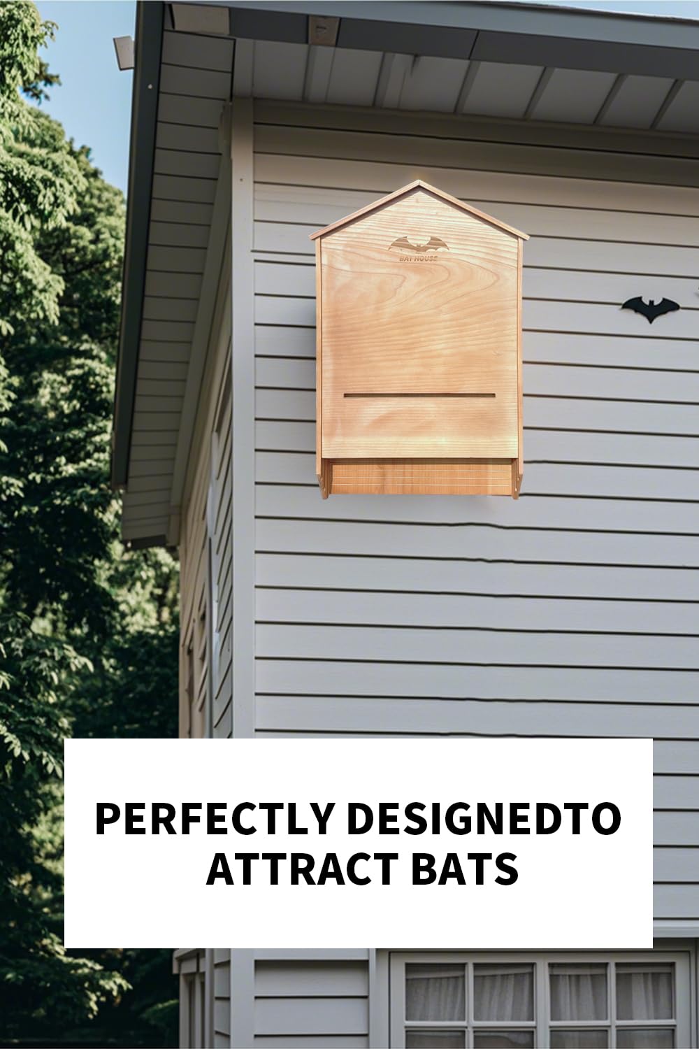 Snapklik.com : Ciiktopia Large 3 Chamber Wooden Bat House For Hanging ...