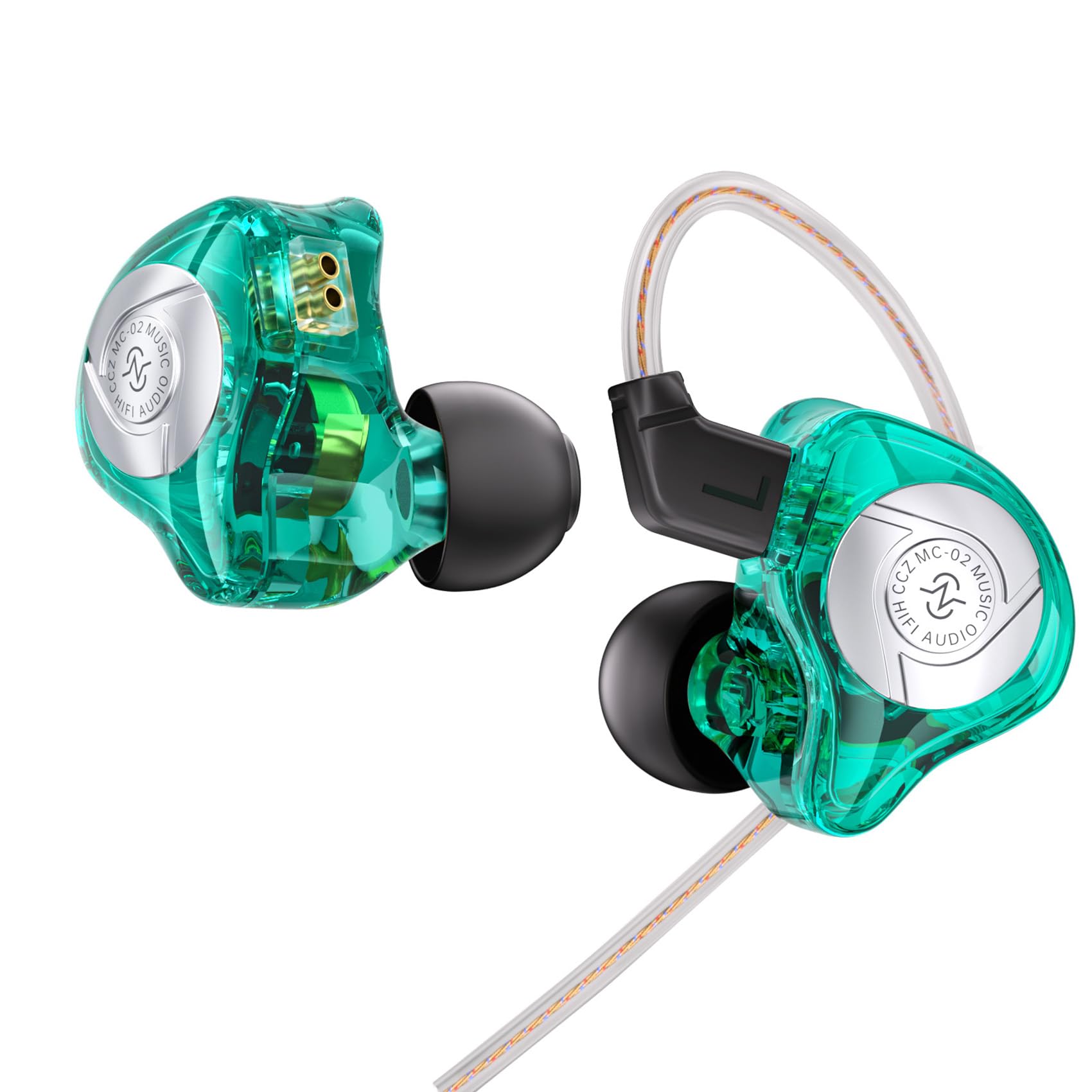 Snapklik.com : HiFi IEM For Gaming, CCZ MC02 In Ear Monitors, Clear ...
