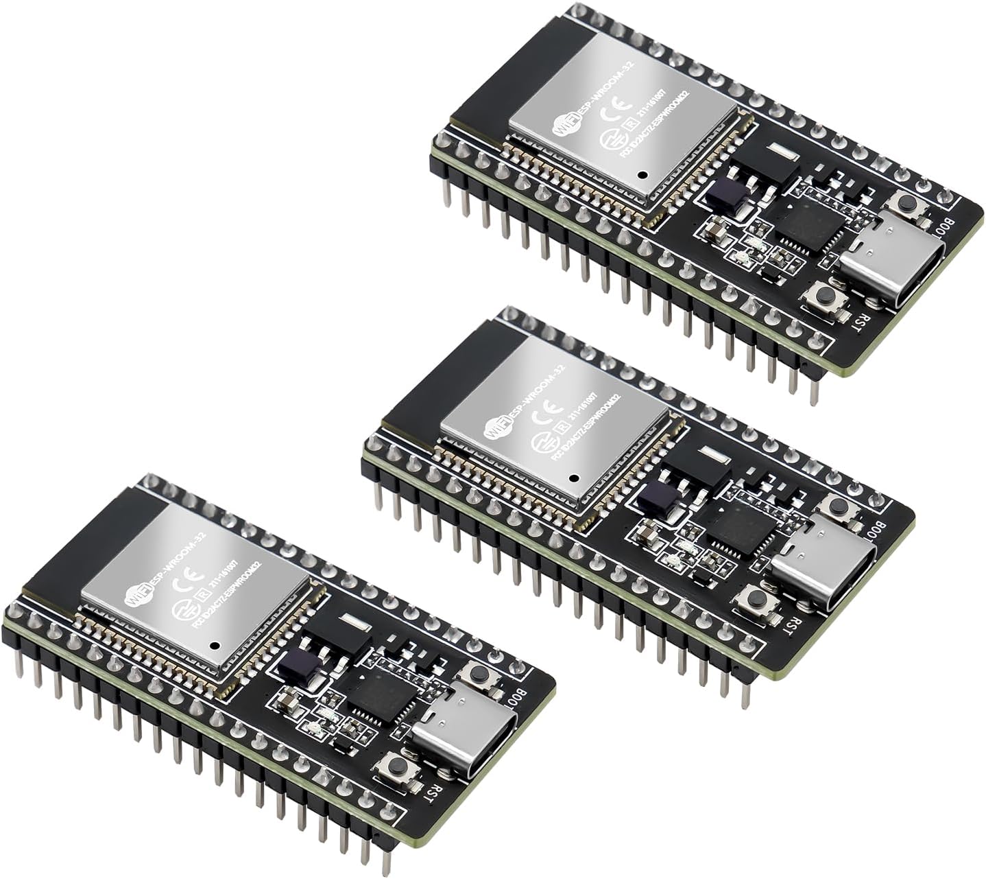 Amazon.com: ESP32 Development Board AYWHP 3 PCS ESP32 ESP-WROOM-32 ...