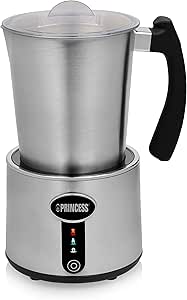 Princess Milk Frother 243005 – Max. Capacity 500 ml – for Milk Mixtures and Emulsions – 650 Watt ...
