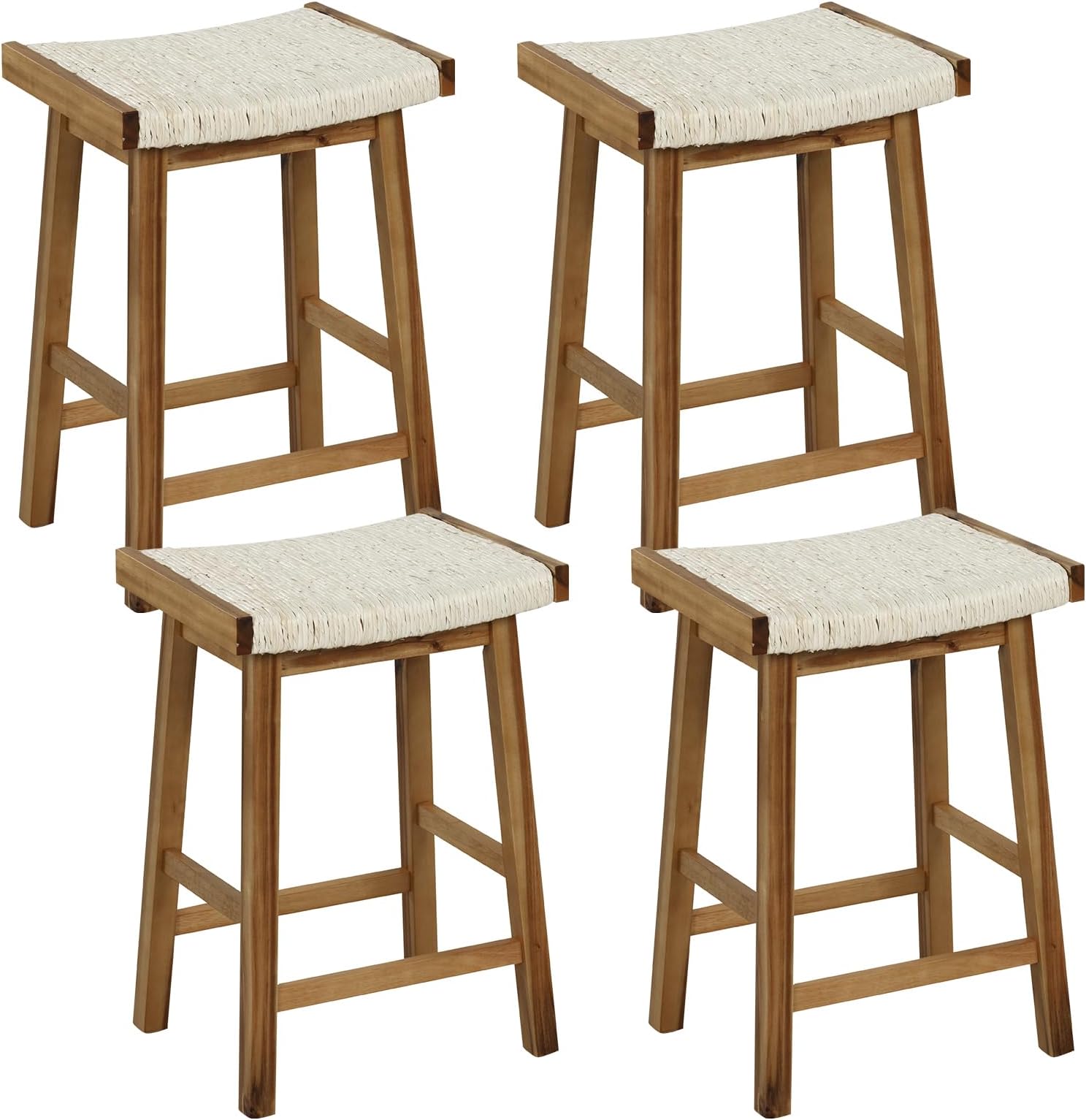 Amazon.com: Safavieh Home Collection Kaleo White/Natural Woven Leather ...