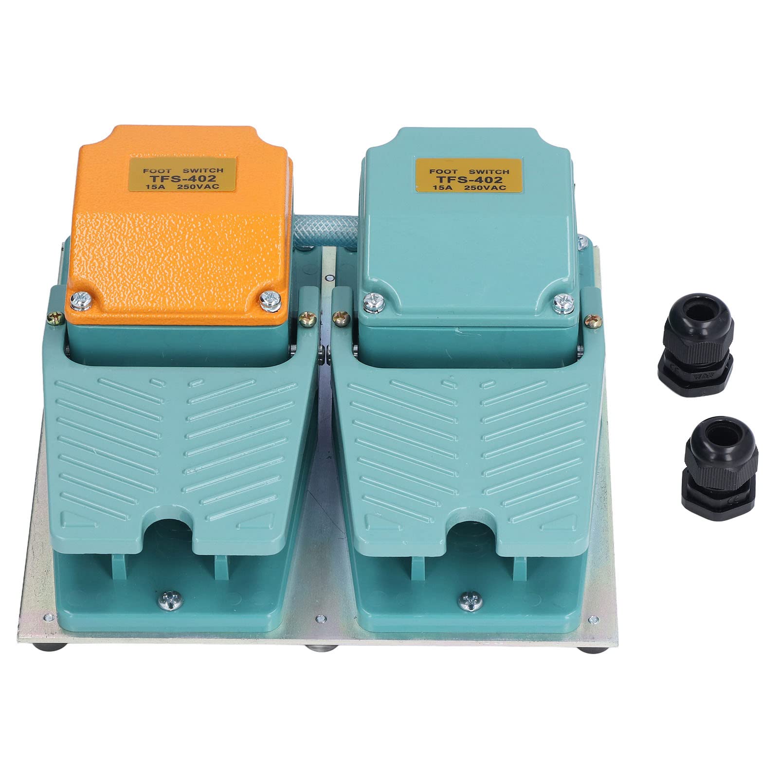 Buy Electric Pedal Switches, 15A 250V Self Resetting Foot Switch 2 Open ...