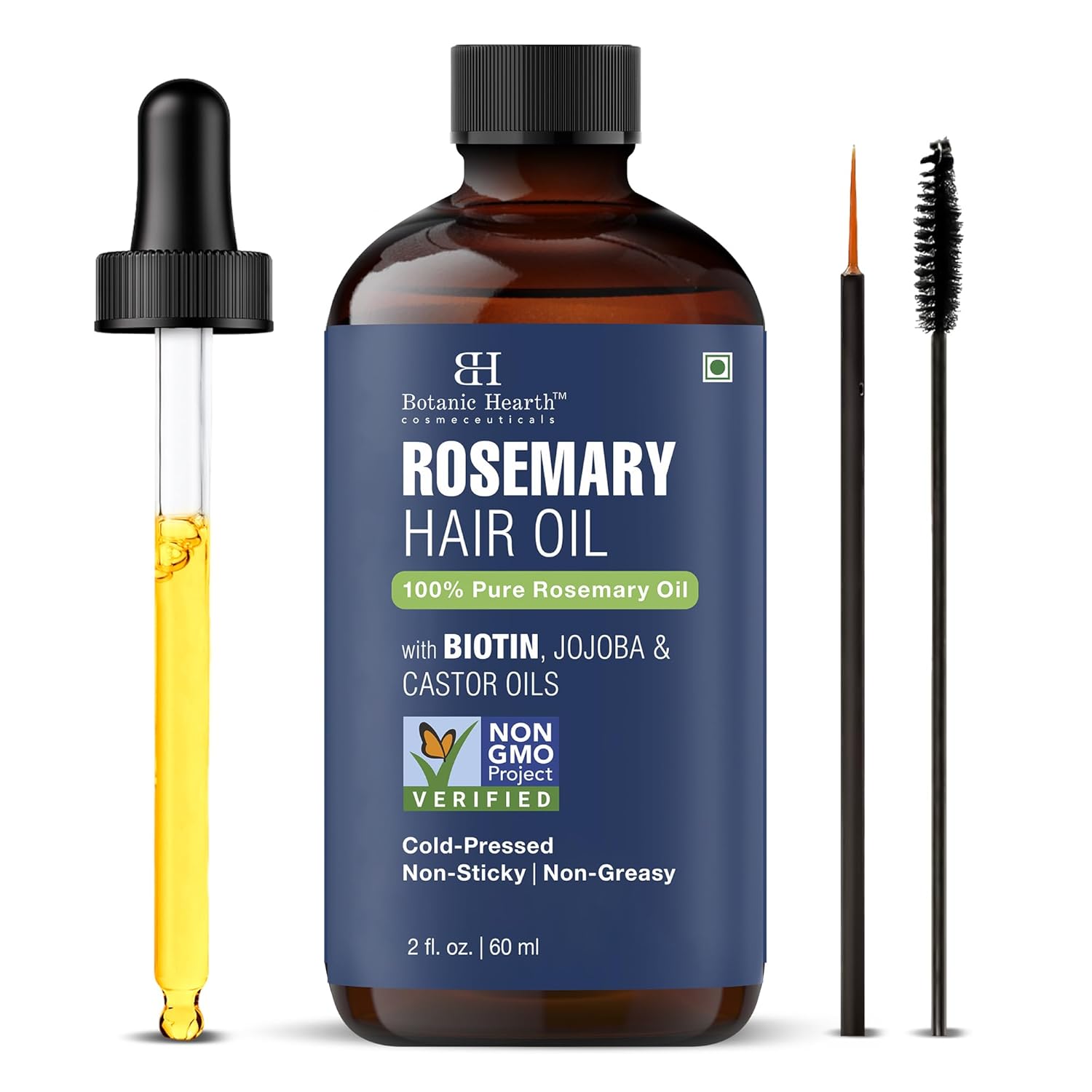 Amazon.com: Botanic Hearth 100% Pure Rosemary Oil For Hair Growth ...