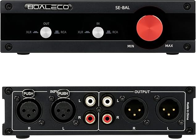 Amazon.com: SE-BAL Audio Switch RCA XLR 2-IN-2-OUT HiFi Balanced Stereo ...