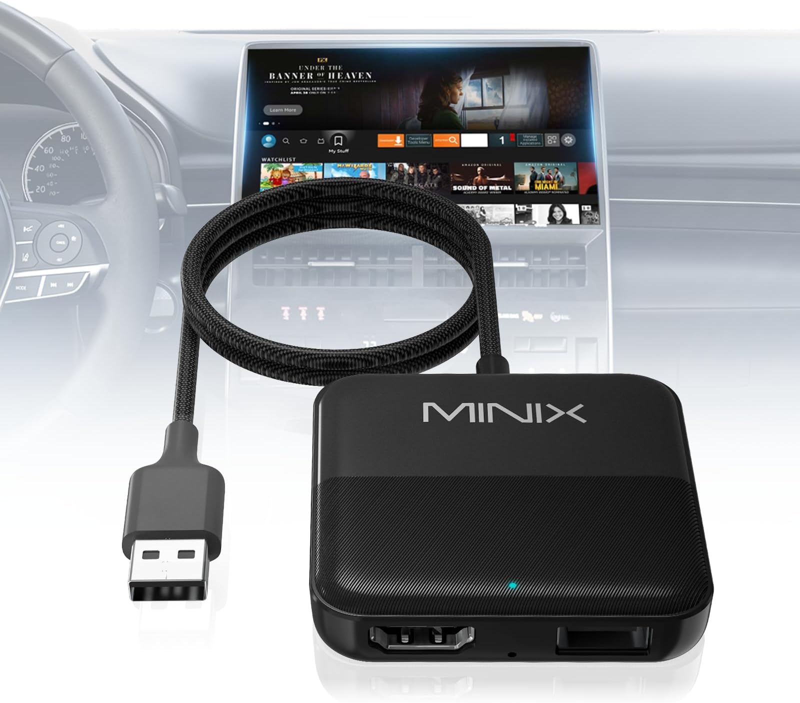 Amazon.com: MINIX Car TV Mate Only for Cars with Factory Wired CarPlay ...