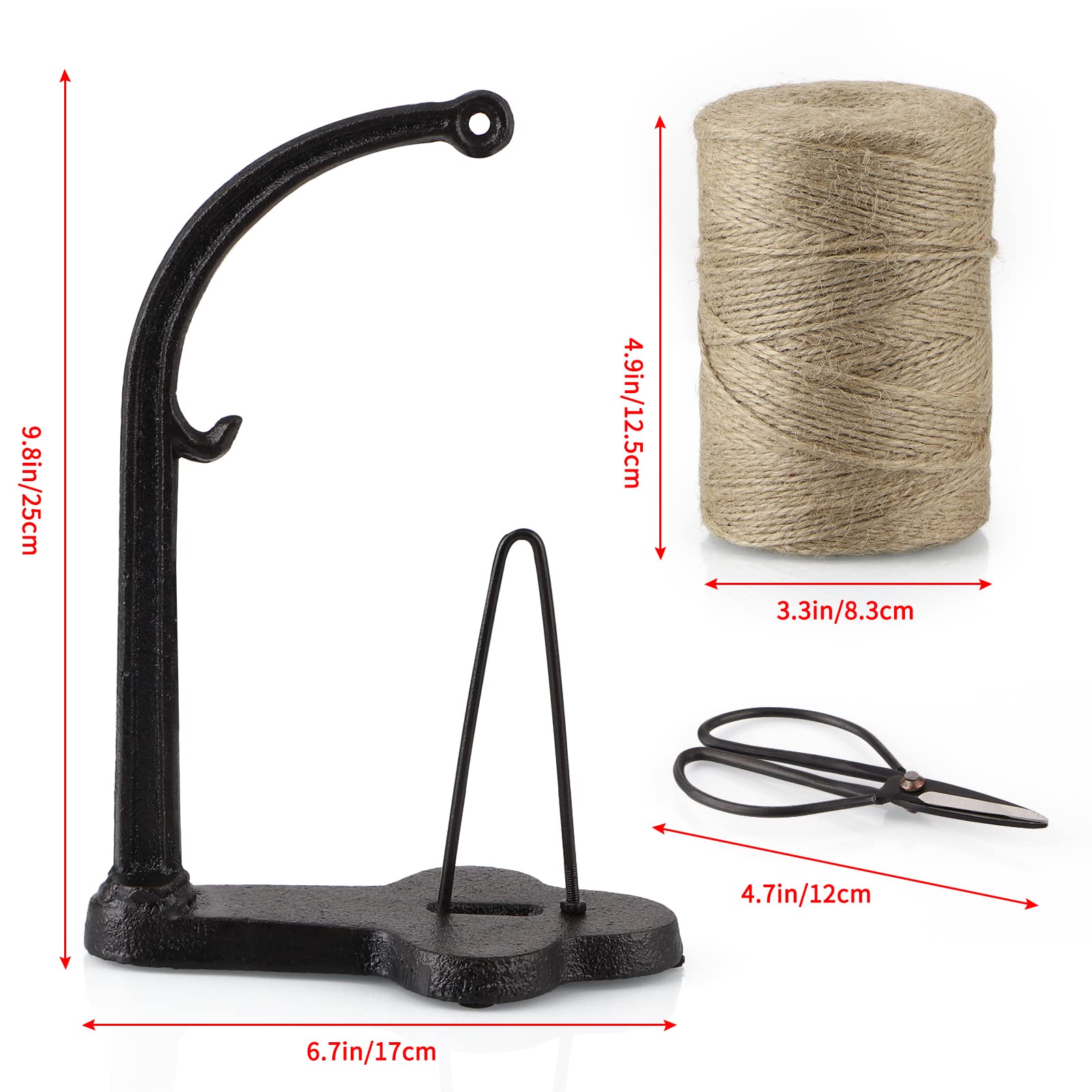 Cast Iron Twine Dispenser Sungmor Cast Iron Garden Twine Holder Set