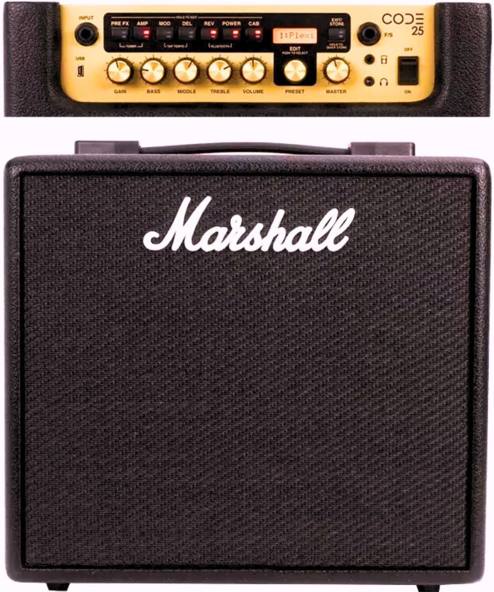 Marshall CODE25 Combo para guitarra : Amazon.com.br: Eletrônicos