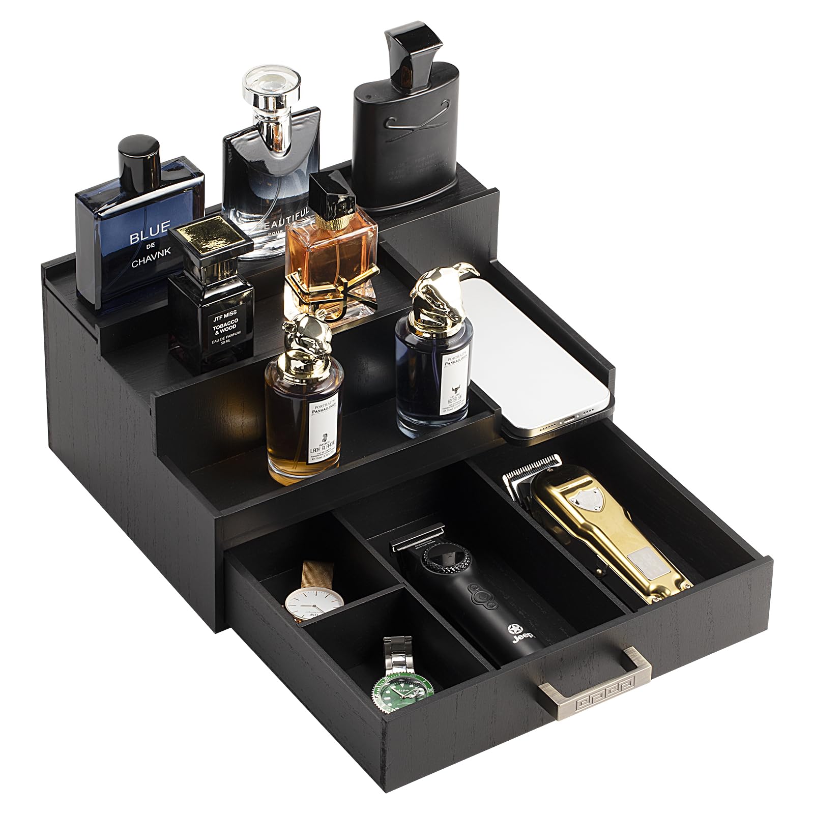 Amazon.com: Wishtofly Cologne Organizer for Men, 3 Tier Perfume Display ...