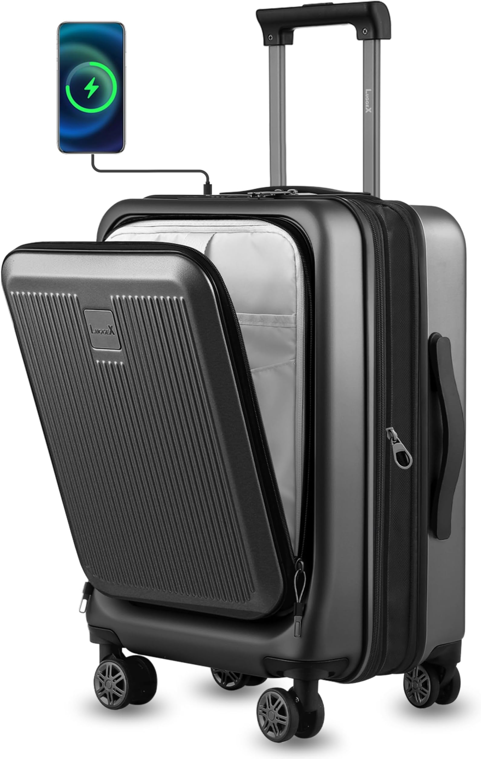 Amazon.com | Suitour Carry On Luggage Airline Approved,Expandable PC ...