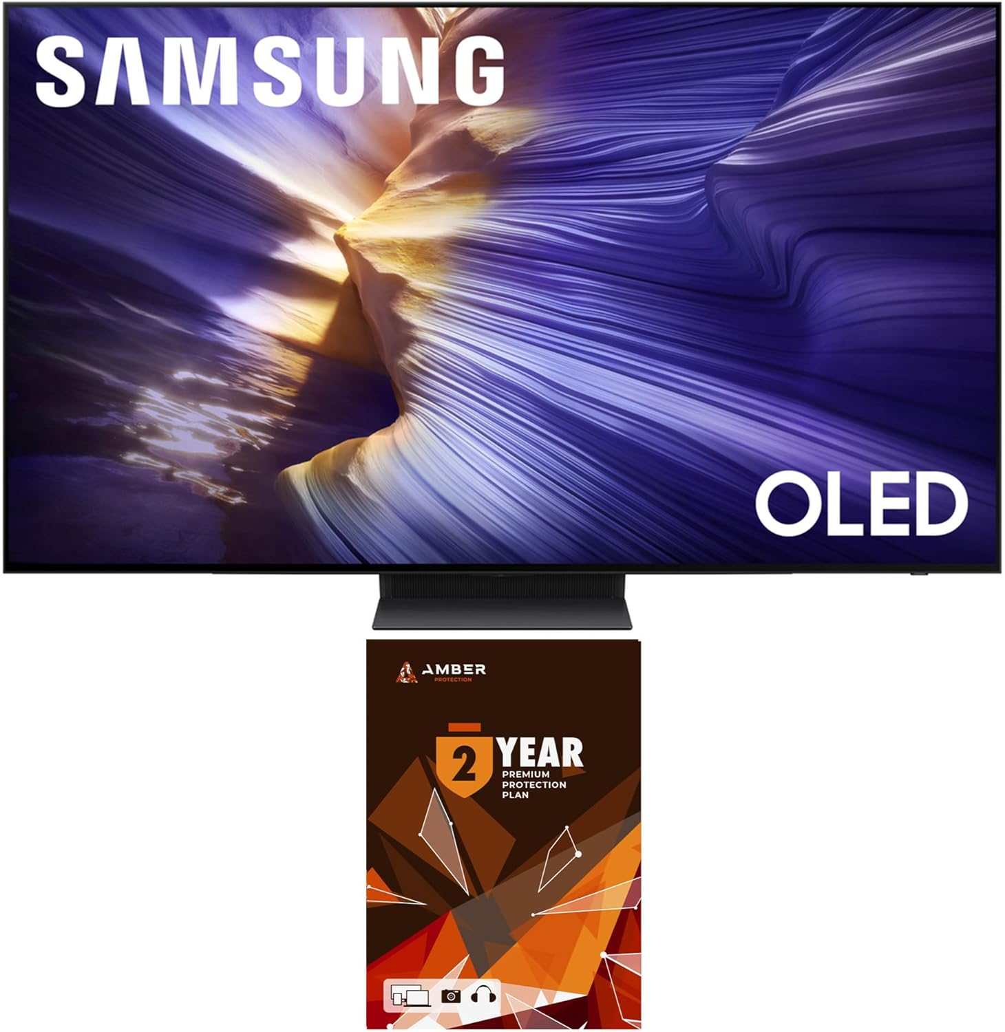 Amazon.com: Samsung QN55S90FAFXZA 55 Inch 4K OLED Smart TV (2025) with ...