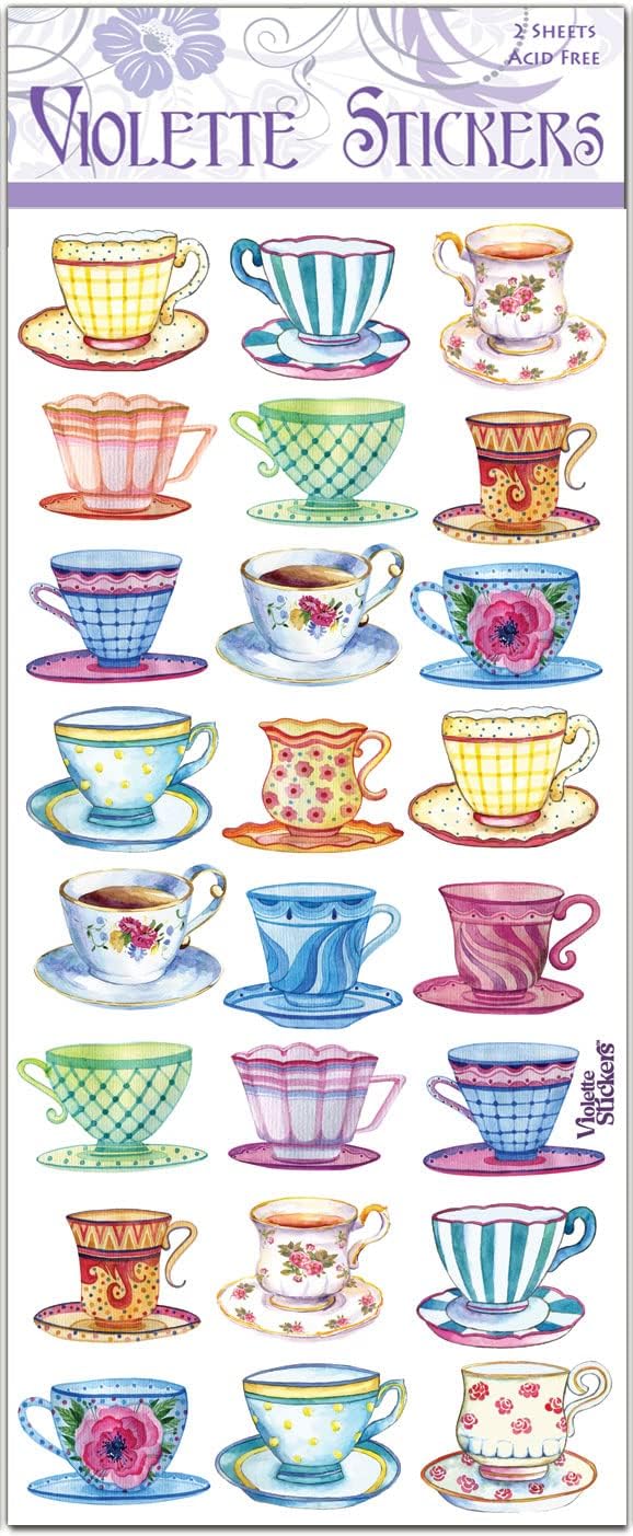 Amazon.com: Seasonstorm Cute Teapot Kawaii Aesthetic Pastel Art Agenda ...