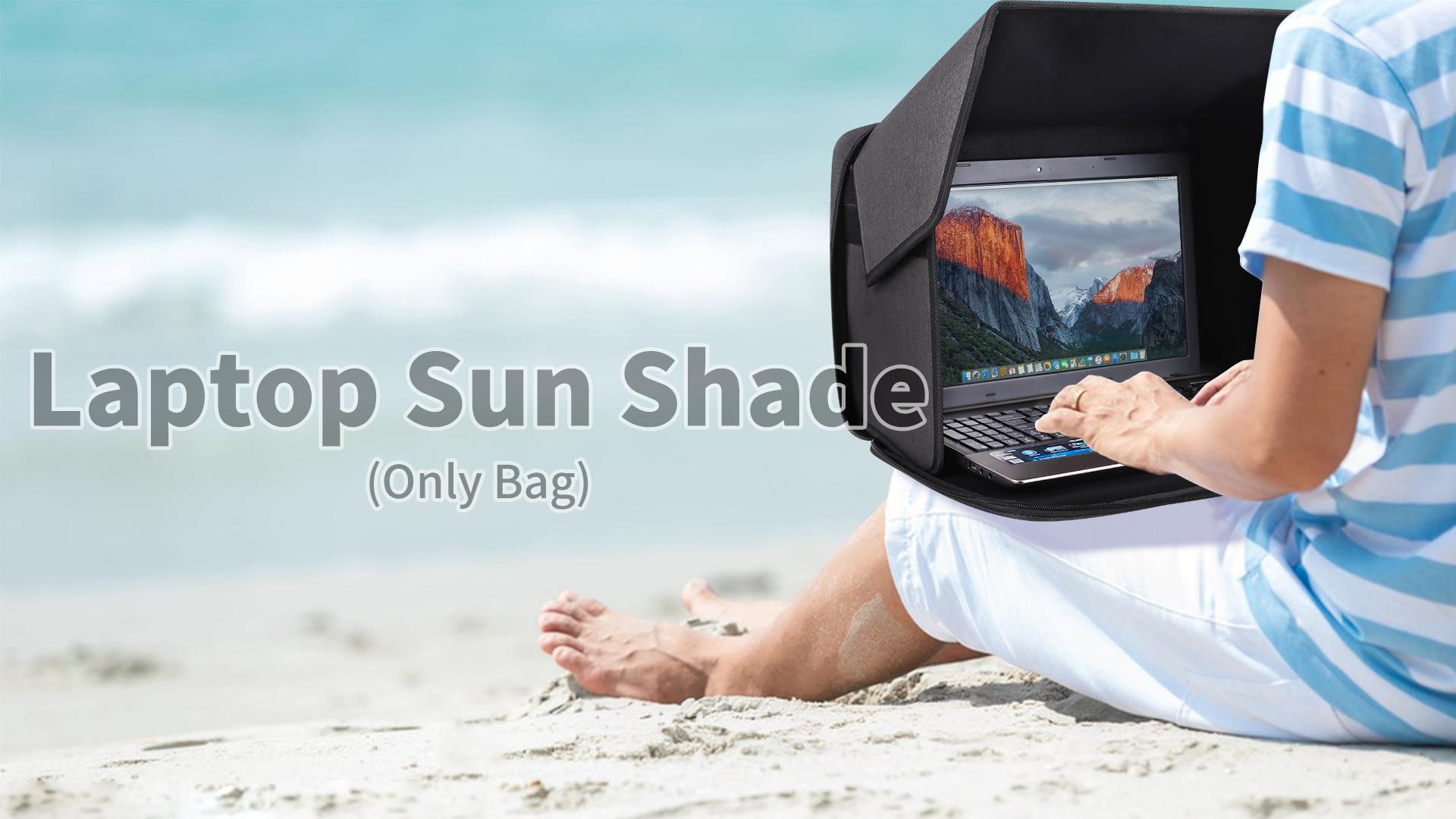 Laptop Shade For Working Outside TXIYEAN Laptop Sun Shade,Lightweight ...