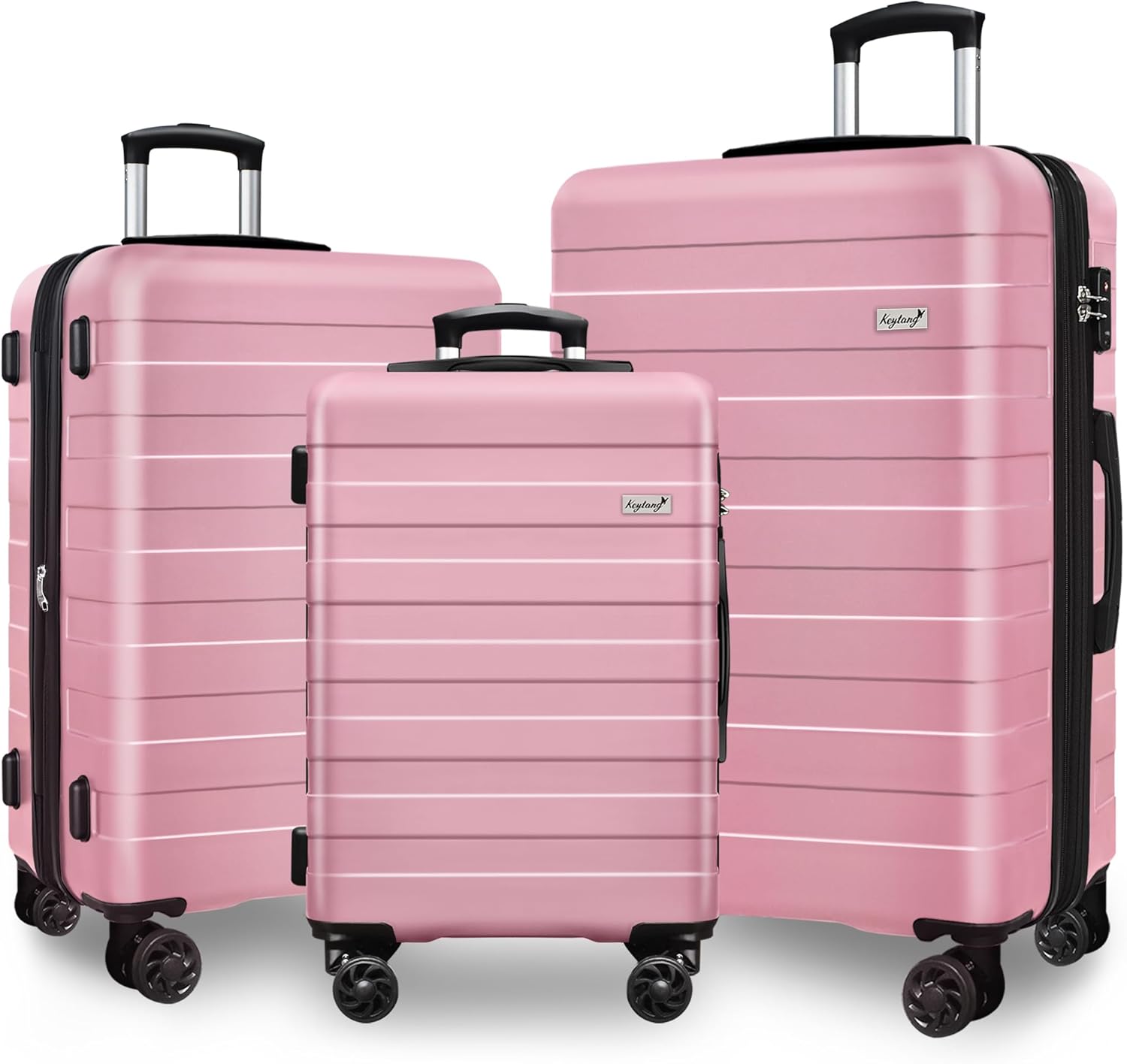 Amazon.com | KEYTANG Zebra Luggage Sets 3 Piece, 20" Carry On Luggage ...