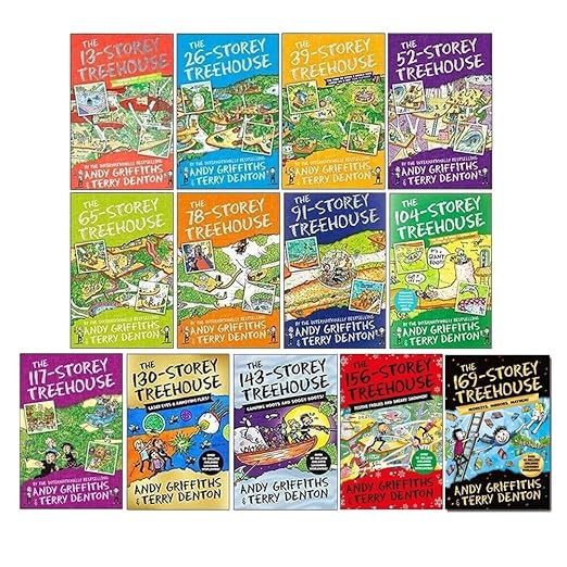The Treehouse Series 1-13 Books Collection Set by Andy Griffiths & Terry Denton : Andy Griffiths ...