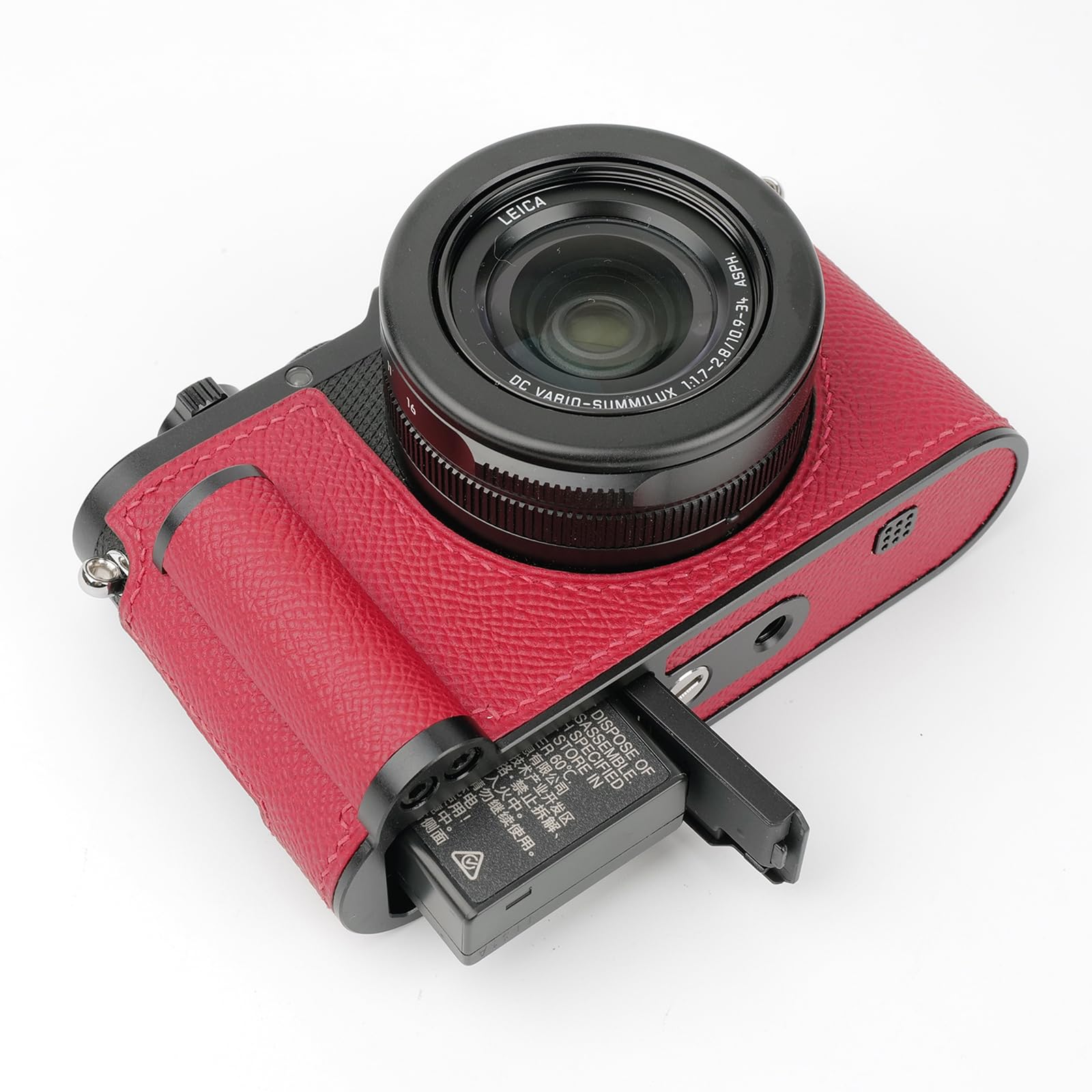 Iborrys 対応 Leica ライカ D-LUX8 専用 カメラケース カメラカバー カメラバッグ 本革 純手作＞＞＞銀付本革本体+メタルベースプレート+ハ Amazon | Iborrys 対応 Leica ライカ D-LUX8 専用 カメラケース カメラ