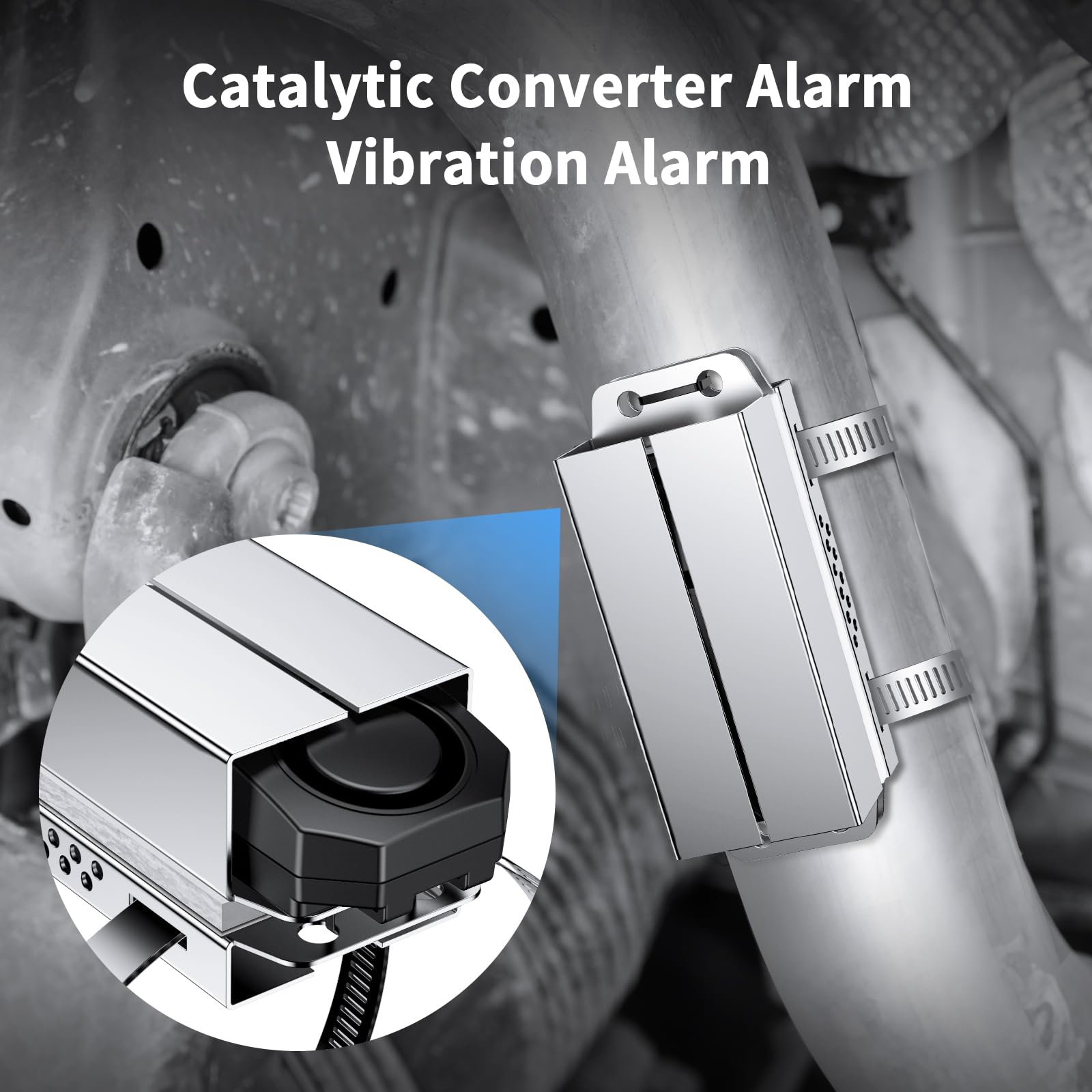 Snapklik.com : WSDCAM Catalytic Converter Alarm 113dB Loud Wireless ...