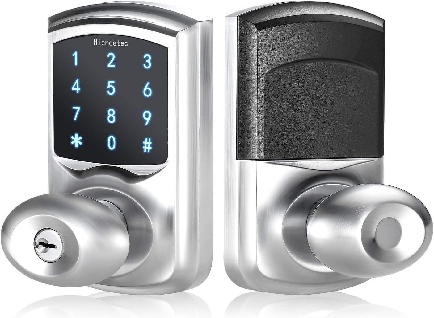 Amazon.com: Smart Keypad Door Knob, Keyless Entry Door Lock, Smart Door ...