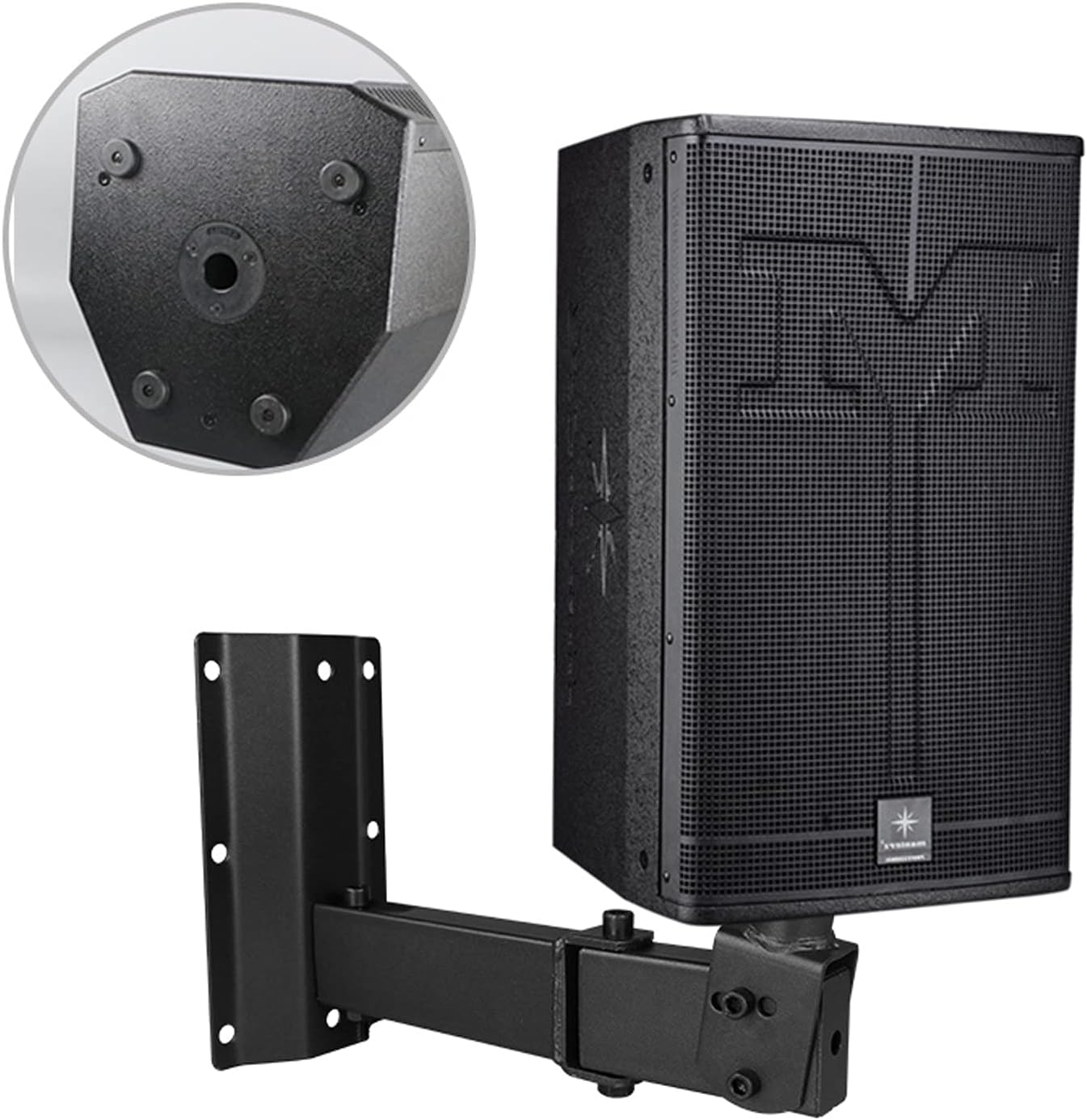 Amazon.com: FPIGSHS Heavy-Duty Speaker Wall Bracket, Wall-Mounted ...