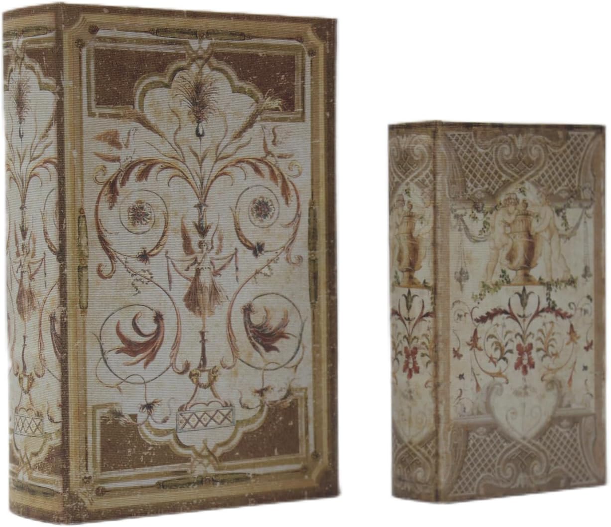 Amazon.com: ZWUCAY Decorative Book Boxes Set,Magnetic Lock Faux Wooden ...