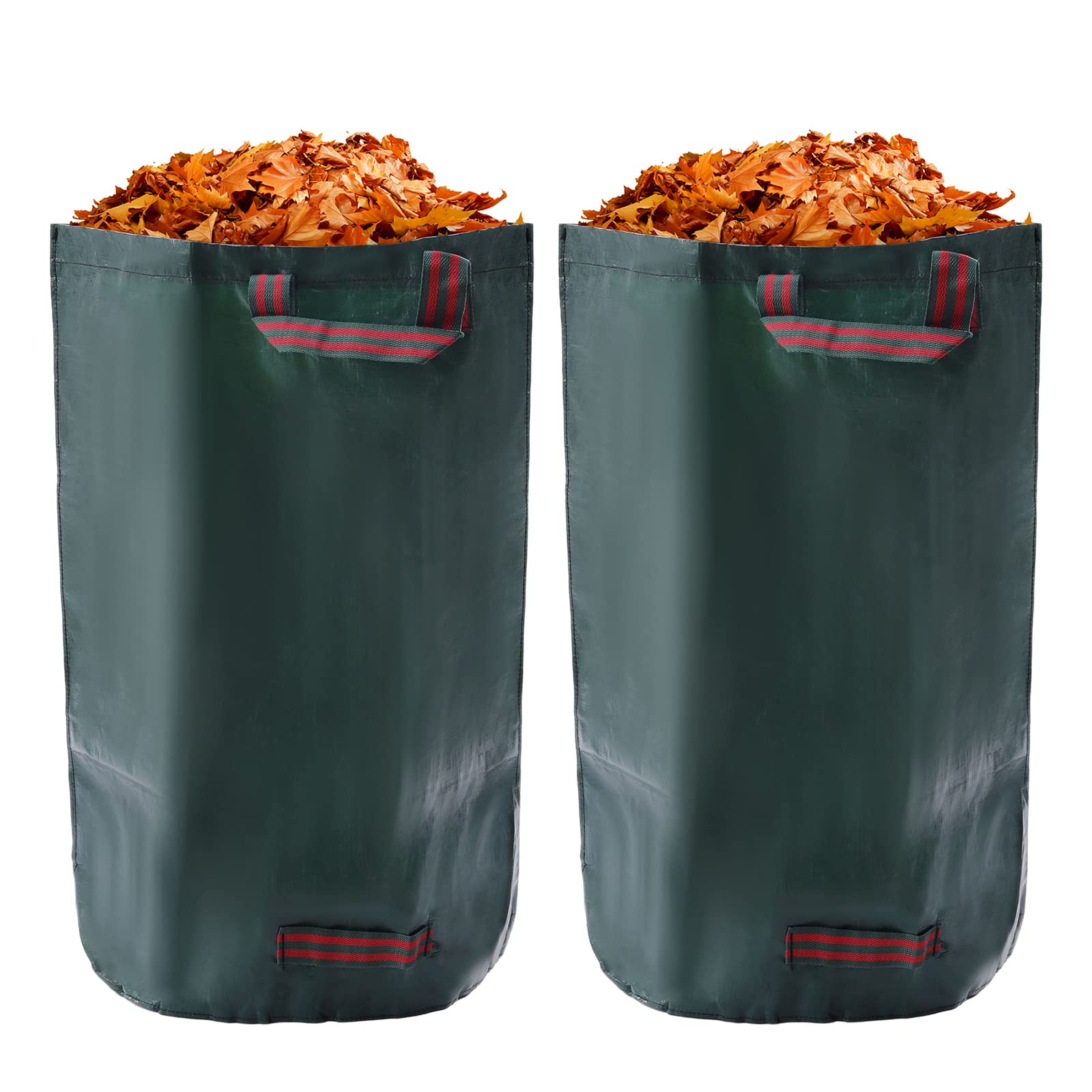 Amazon.com: Collapsible Reusable Yard Waste Bags with Support Strips ...