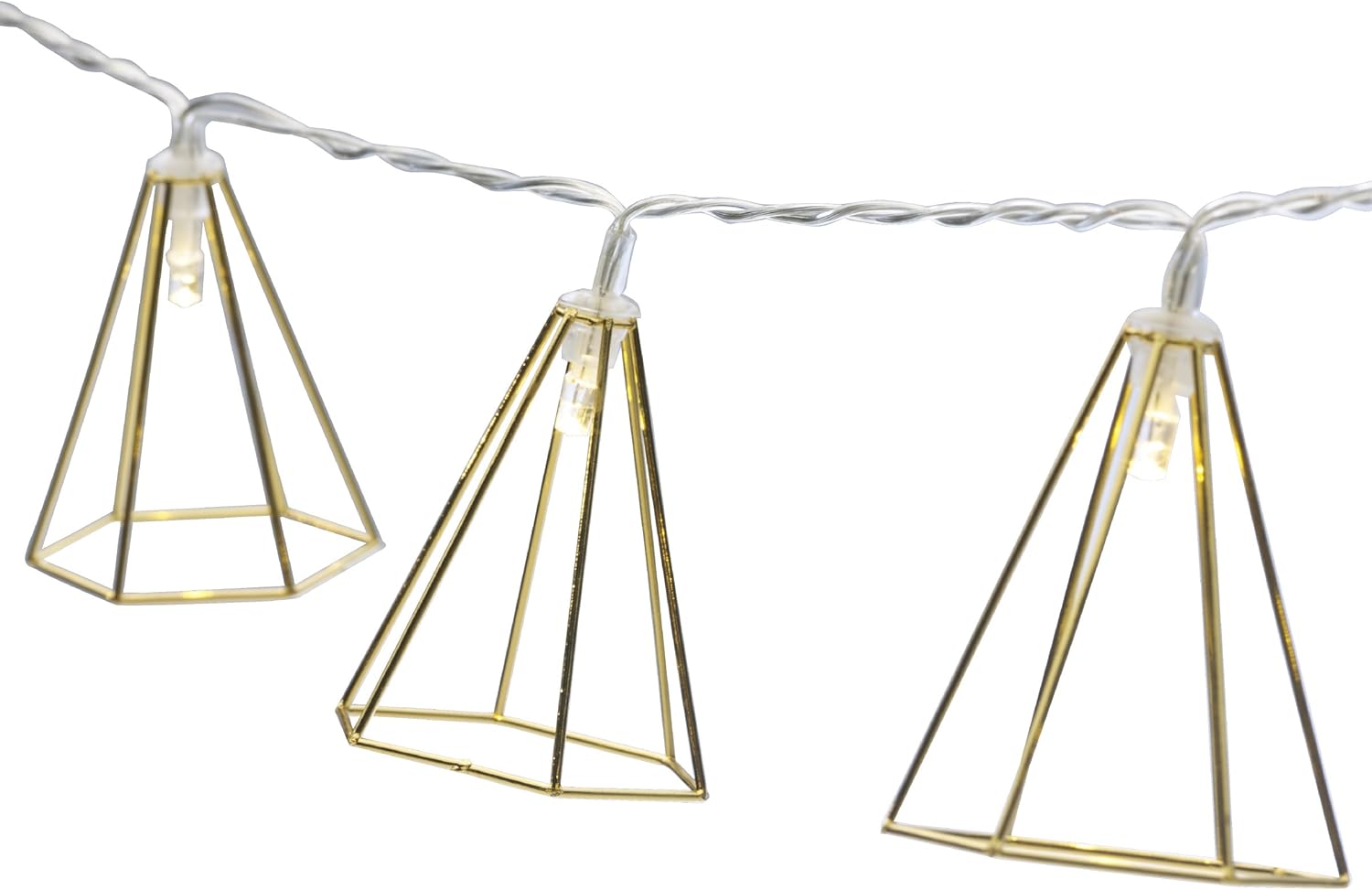 Amazon.com: Elements Gold Metal LED String Light