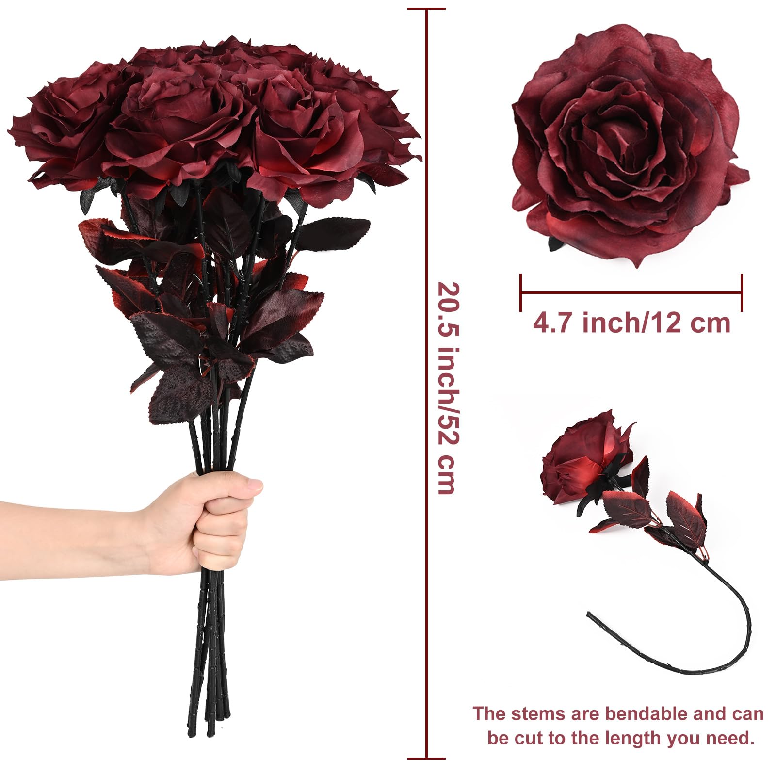 Wedding Centerpiece For Halloween Dead Roses Dollar Tree Halloween