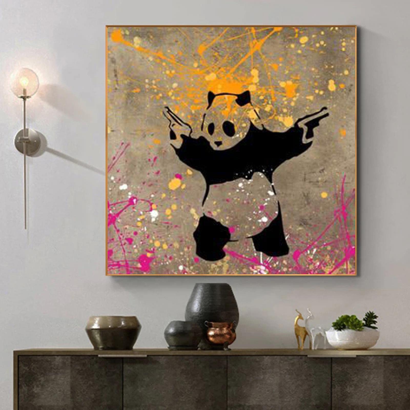 Panda Guns Poster Banksy Banksy Panda Guns Posters For Sale